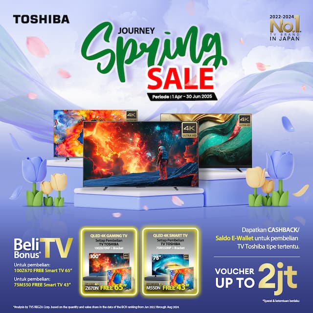 Toshiba Tv Indonesia - Promo - Journey Spring Sale